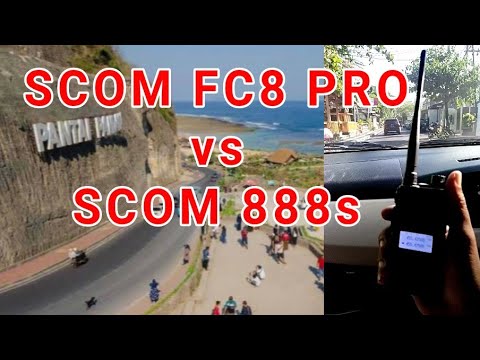 Komunikasi HT SCOM FC8 PRO & SCOM 888s dalam konvoi 2 mobil keluarga di ...