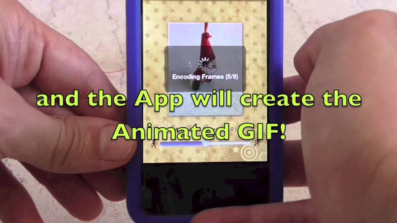 How to make Animated GIFs on your iPhone - YouTube