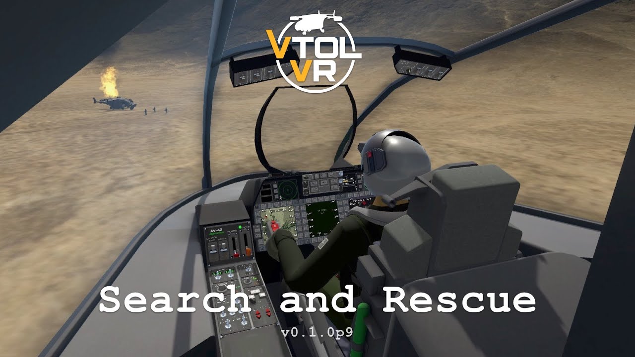 VTOL VR - AV-42C - Search and Rescue - YouTube