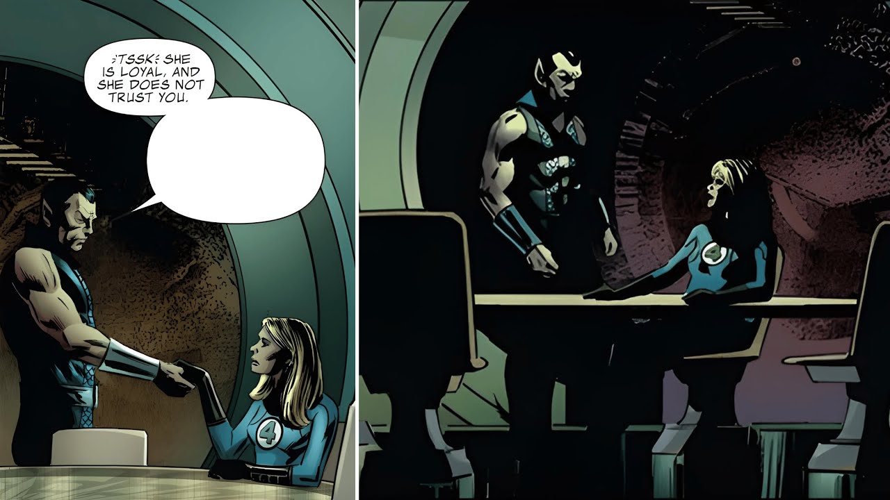 Namor Flirts With Sue Storm Youtube