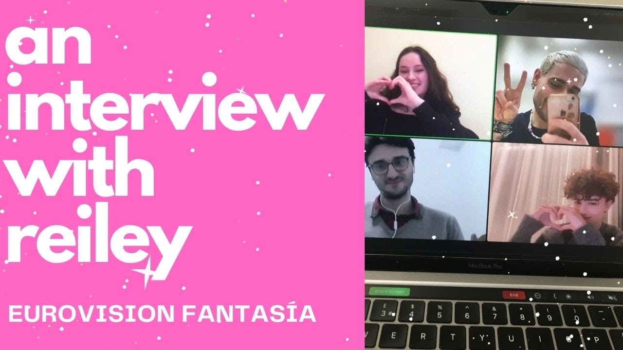 Reiley Interview (Eurovision 2023, Denmark 🇩🇰 ) Eurovision Fantasia ...