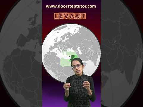 Levant East Mediterranean Region (Map Location) General Studies UPSC ...