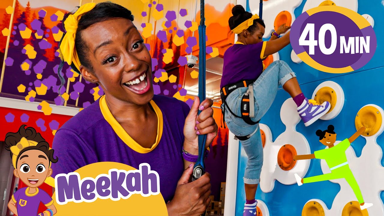 Meekah's Rock Climbing | Exercise With Meekah! | Educational Videos for ...