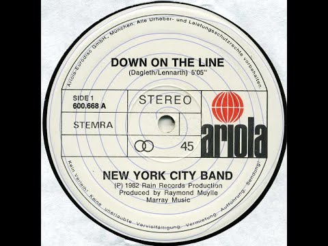 NYC Band - Down On The Line (1982) [Boogie-Funk] - YouTube