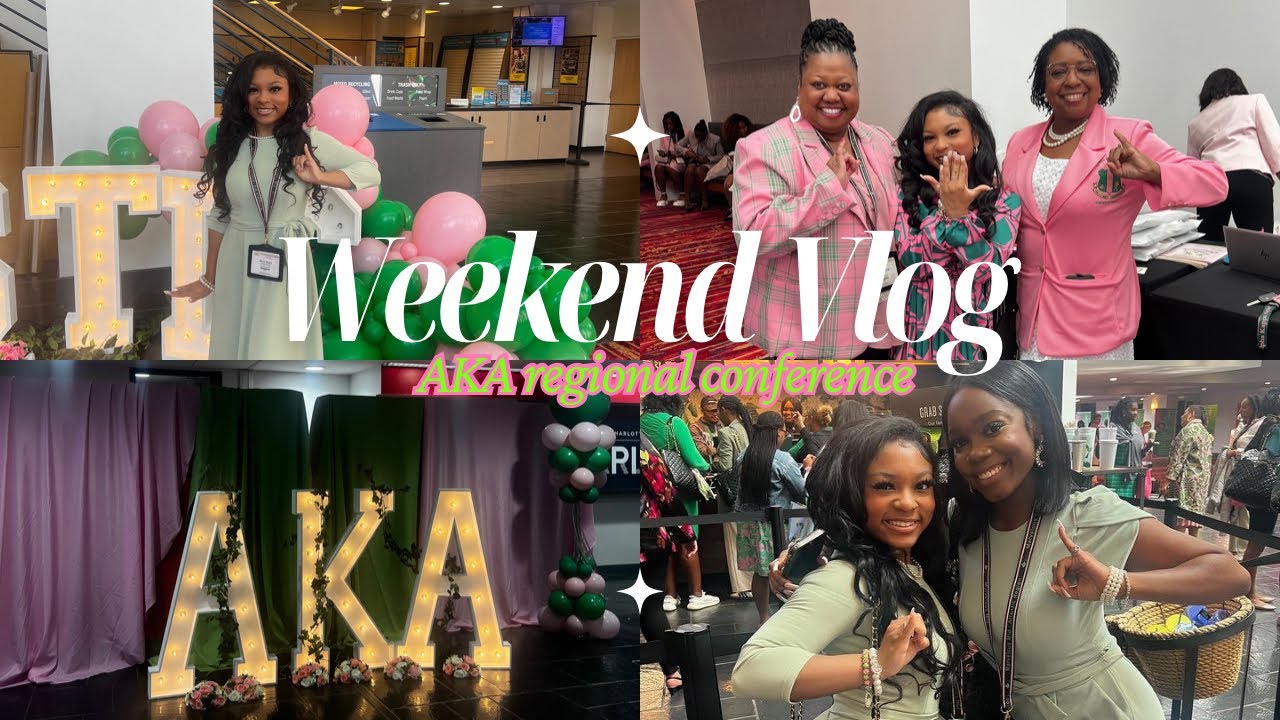 Weekend Vlog: AKA Regional Conference|Life as an Alpha Kappa Alpha ...