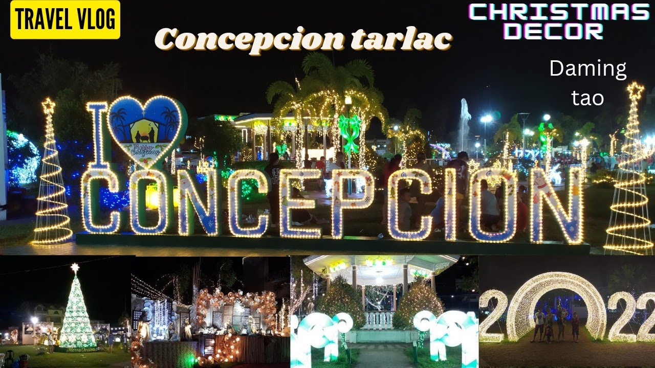 Christmas Decor in CONCEPCION TARLAC ito Ang Pinakamaganda - YouTube