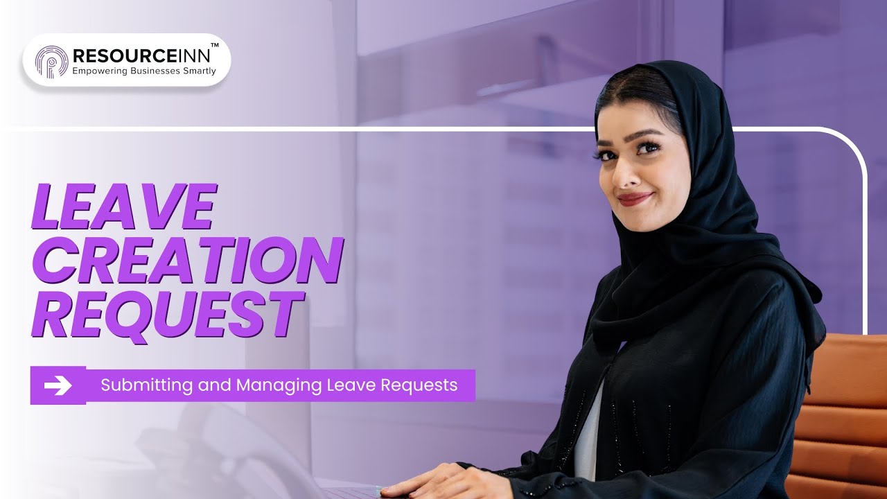 Leave Creation Request in Resourceinn | HRMS | Request Management - YouTube