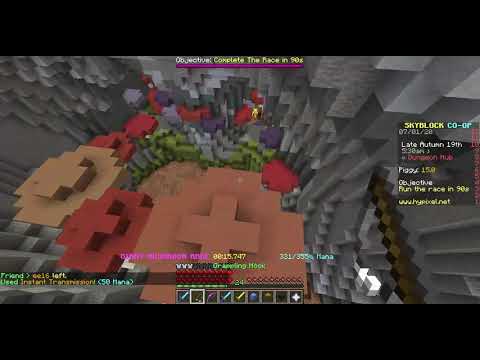 Mushroom Race | Hypixel Skyblock - YouTube