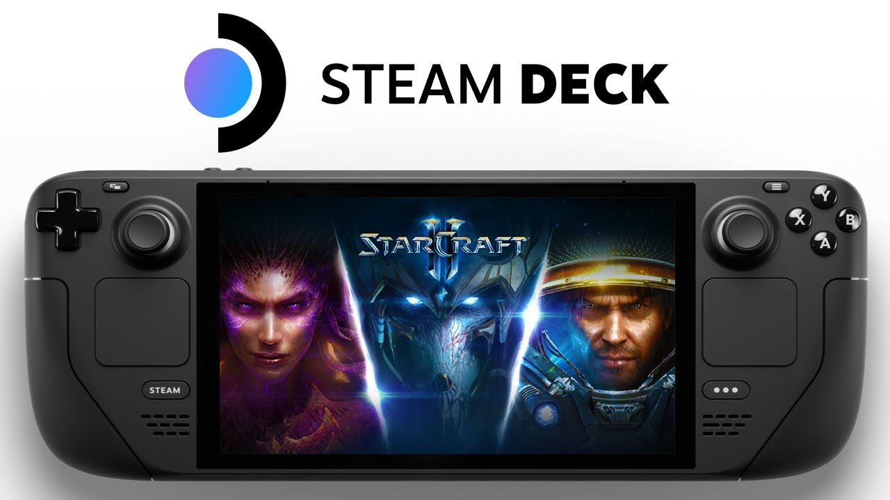 StarCraft 2 Steam Deck | SteamOS | Handheld Gameplay | Max Graphics ...