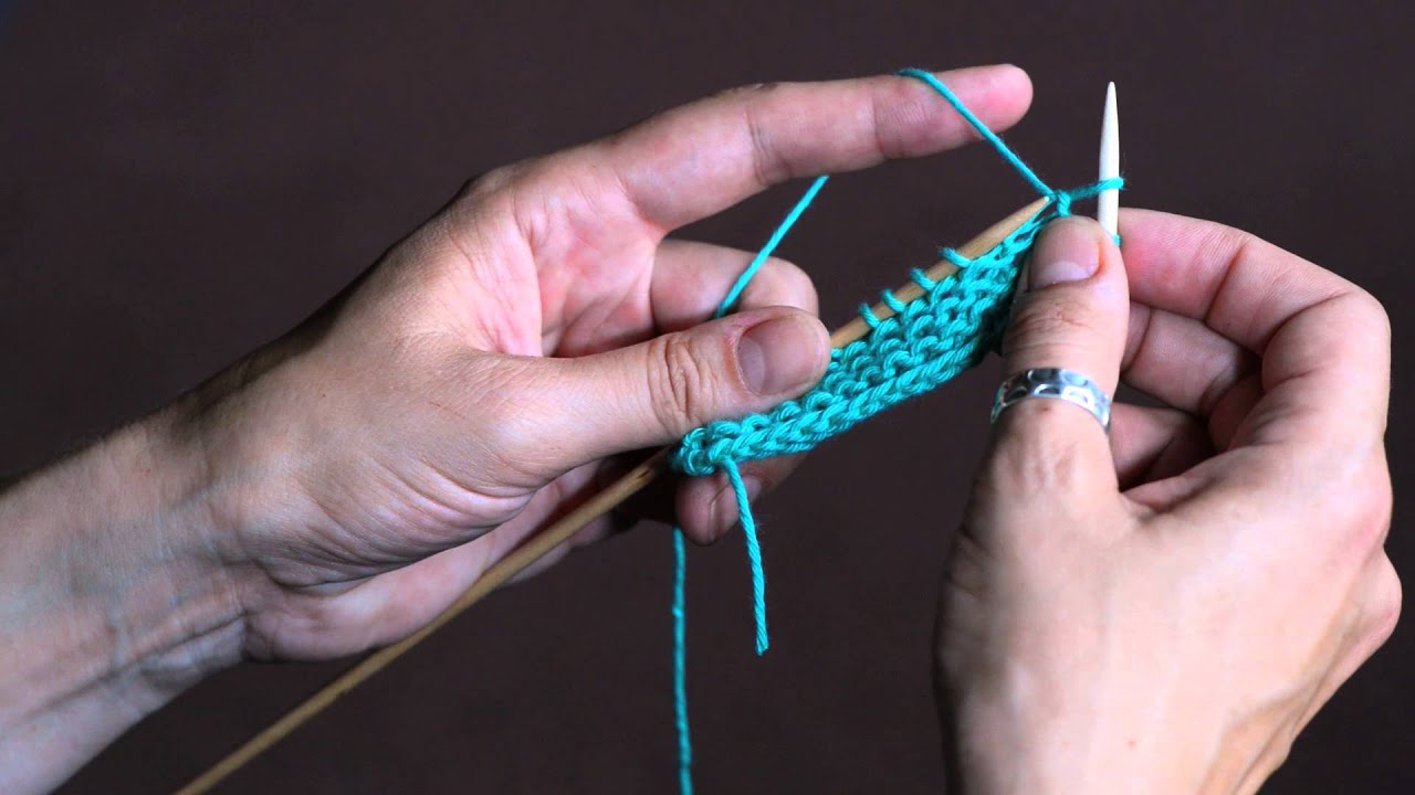 Purl - The Continental Method - YouTube