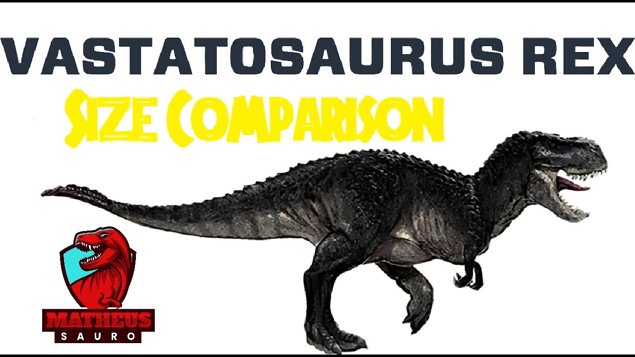 Vastatosaurus Rex (2005) Size Comparison Made for me #sizecomparison - YouTube