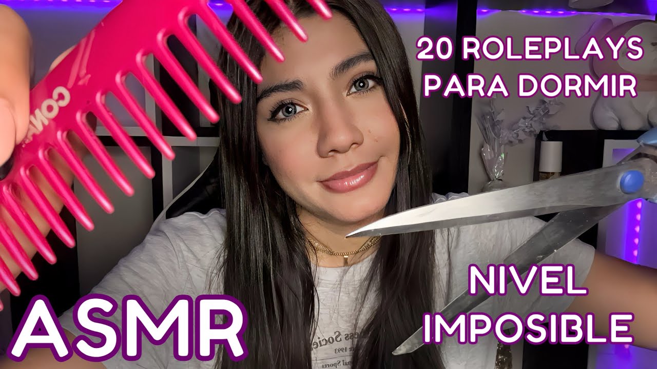 ASMR ESPAÑOL / DUERME COMO BABY con mis ROLEPLAYS extremos (formato vertical) NIVEL IMPOSIBLE ...