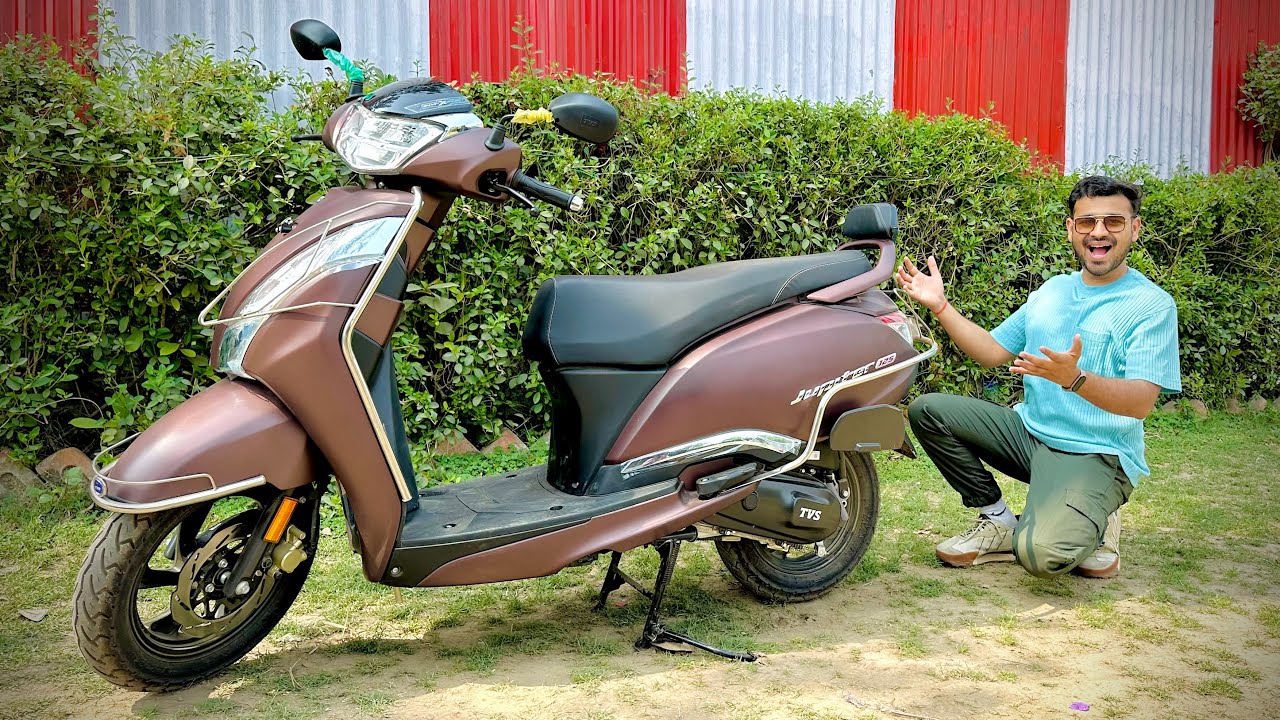 Tvs Jupiter 125 2025 Model Smart X Connect, New Price, Mileage Full ...