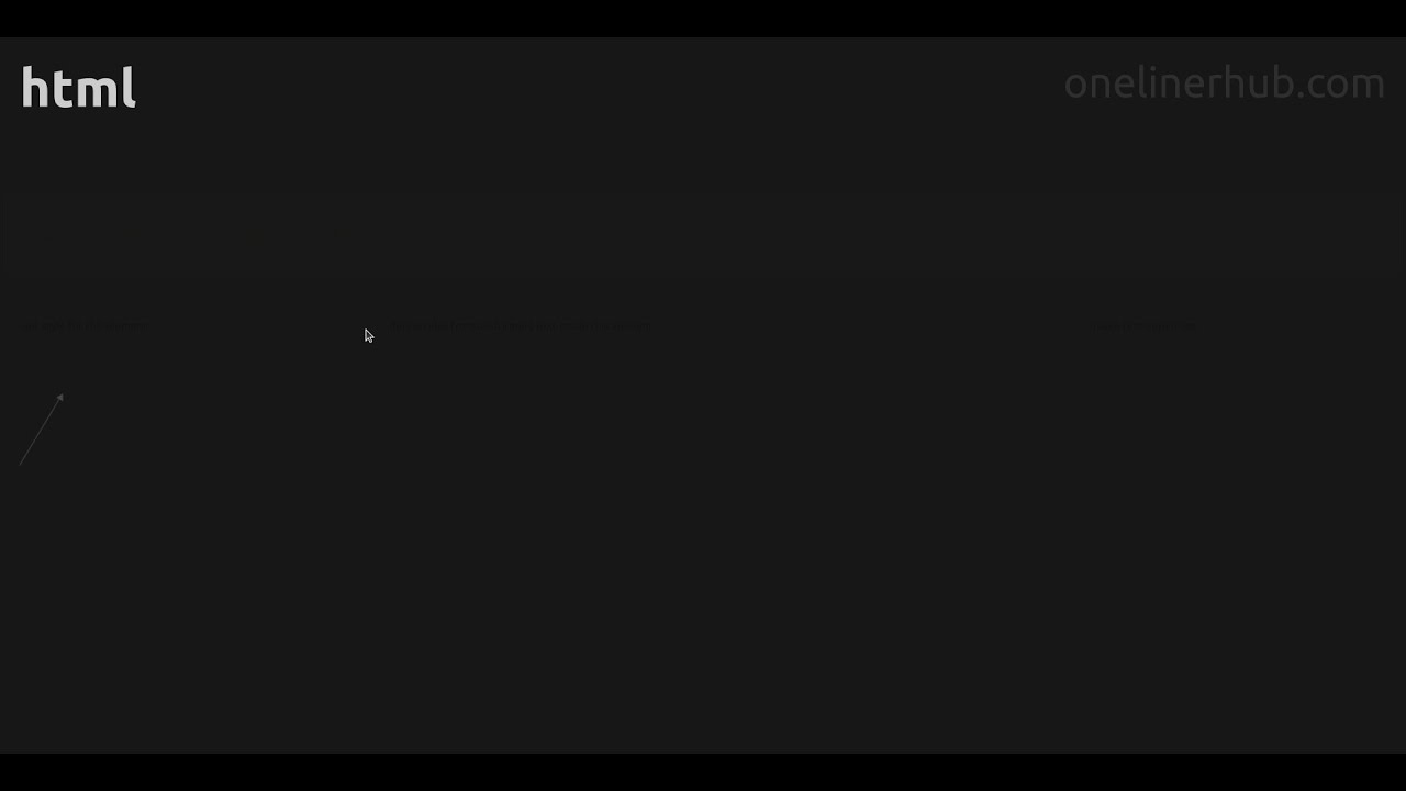 Make Text Uppercase In HTML html YouTube Make Text Uppercase In HTML html YouTube
