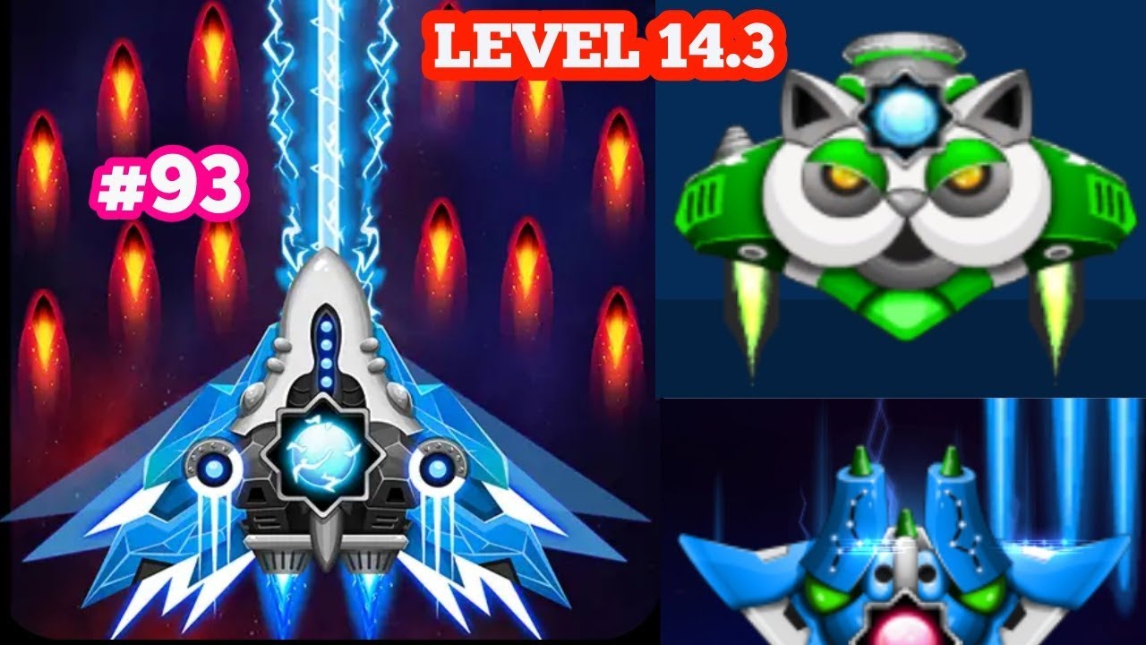 Space Shooter Galaxy Attack(galaxy war Alien Shooter) gameplay # Level ...