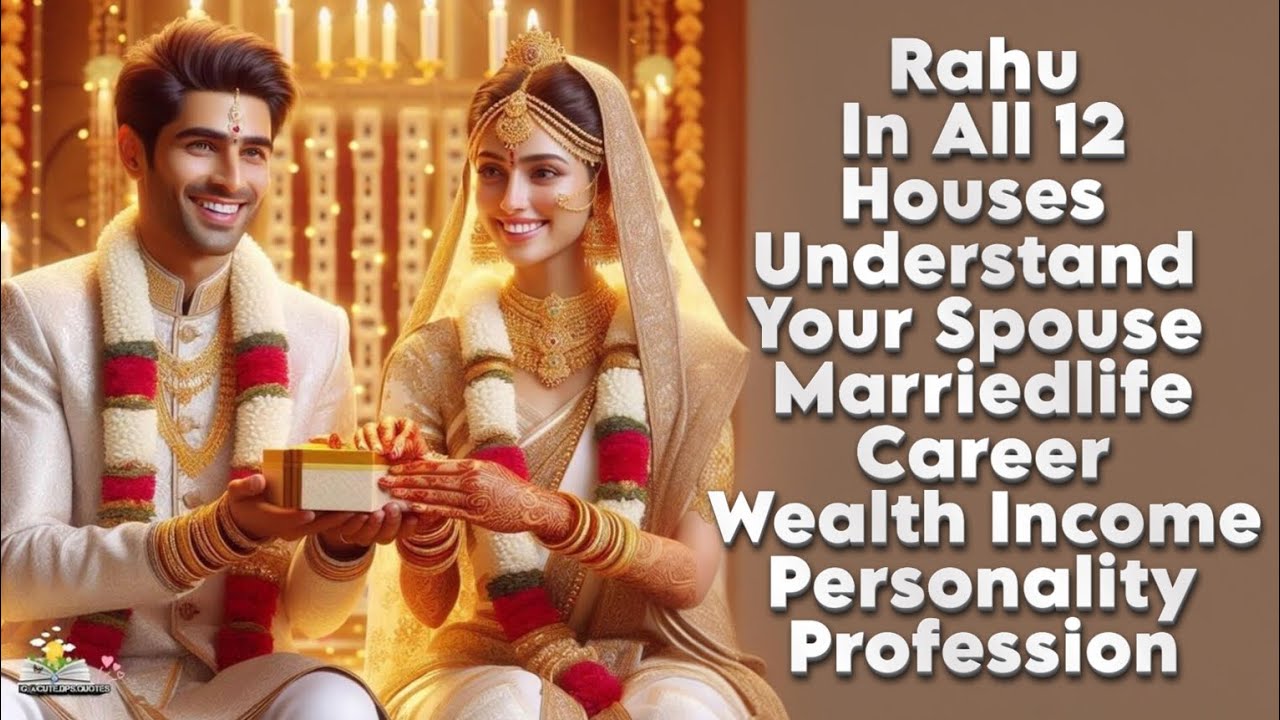 Rahu in all 12 houses understand your spouse,marriedlife,career ...
