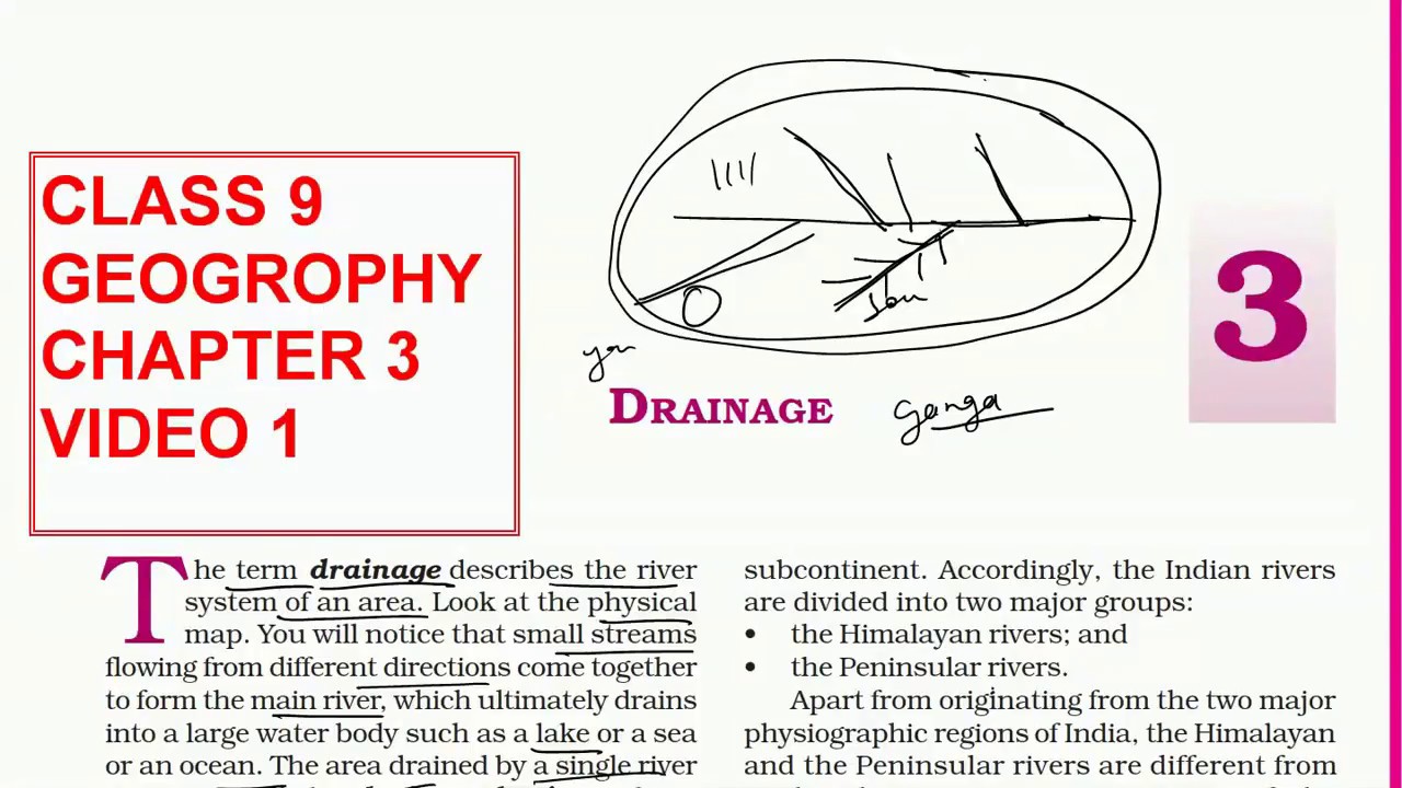 Ncert Class 9 Geography Chapter 3 DRAINAGE PART 1 YouTube ncert-class-9-geography-chapter-3-drainage-part-1-youtube