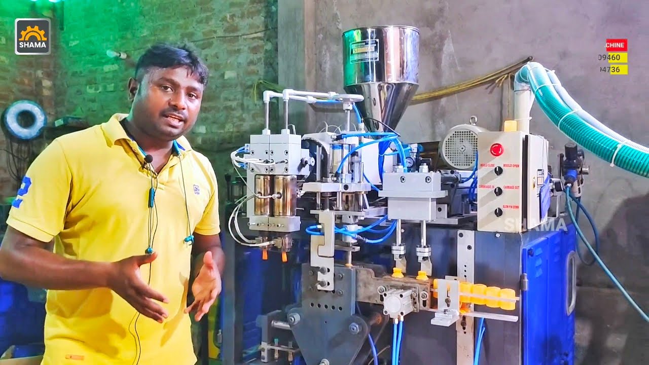 Double cavity single station Auto-deflashing machine #shamaengineering ...