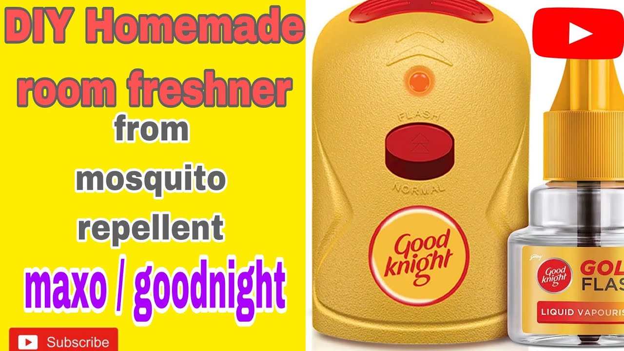 How to make room freshner using mosquito repellent liquid machine ...