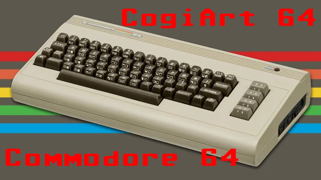 Writing My First Program on a 1982 Commodore 64 - YouTube