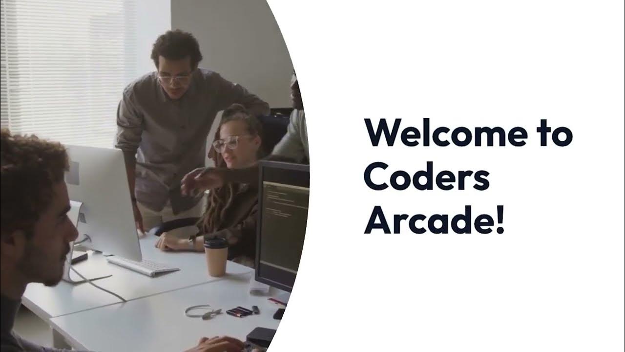 Welcome to Coders Arcade - Your Ultimate Tech Learning Destination! - YouTube