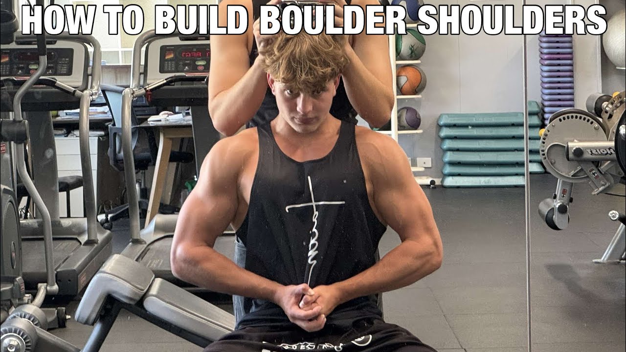 HOW TO BUILD BOULDER SHOULDERS & ARM WORKOUT TO BLOWUP YOUR ARM! ( must ...