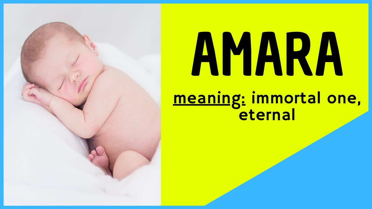 Amara - Amara Name Meaning – Amara Name Status - Indian baby girl names ...