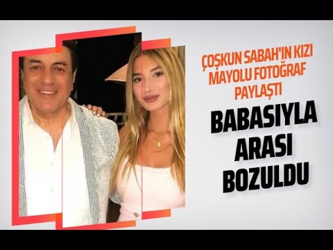 Coşkun Sabah'ın kızı Roza mayolu fotoğraf paylaştı babasıyla arası bozuldu