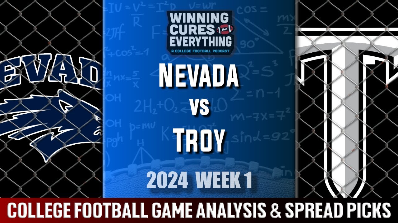 Troy vs Nevada Picks & Prediction Against the Spread 2024 College ...
