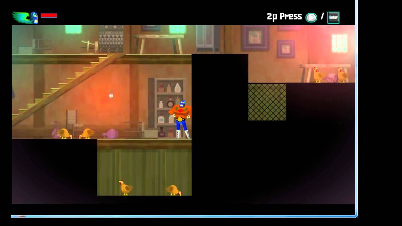 Guacamelee!! Chicken Herding Tutorial - YouTube