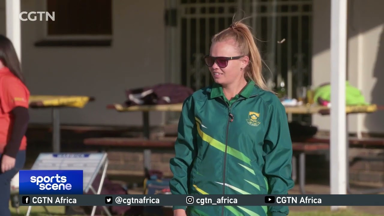 Bridget Calitz leads new generation in South African lawn bowls - YouTube