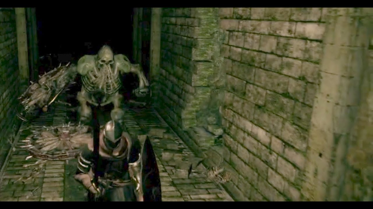 Titanite Demon #2 and Vamos the Blacksmith fights | Dark Souls ...