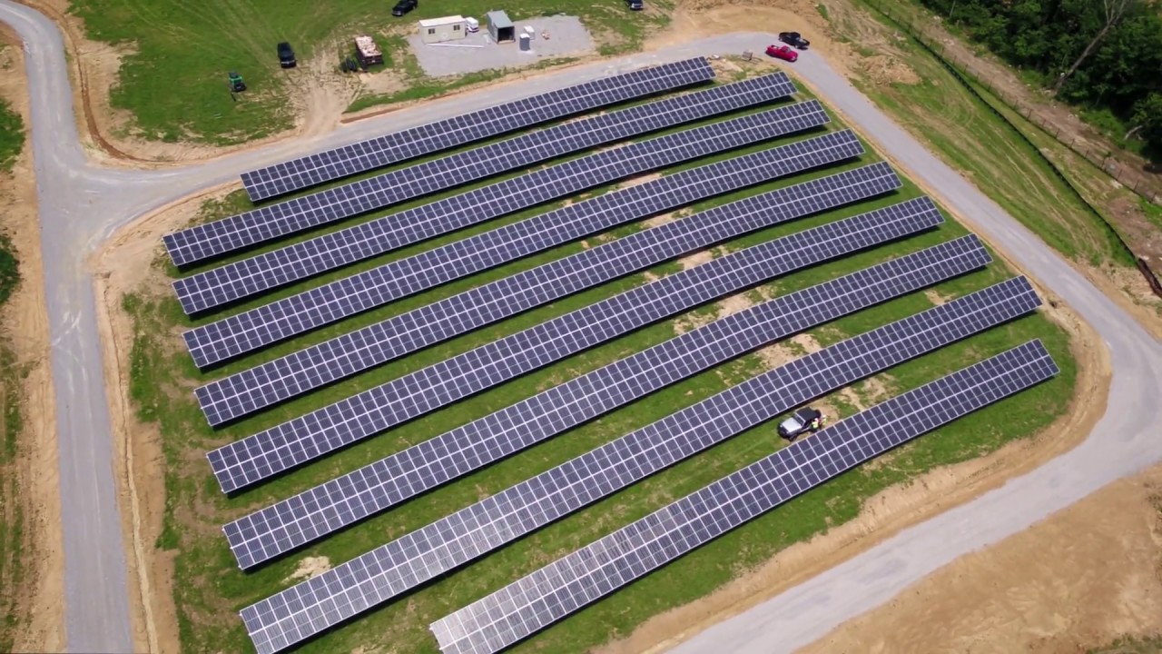 Solar Share Array Construction | LG&E and KU - YouTube