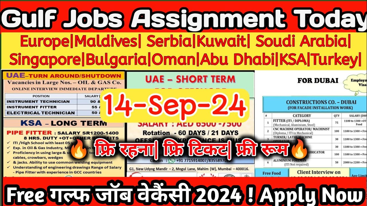 🔥Assignment Abroad Times Today E-PAPER 14-09-2024 Fresher Can Apply# ...