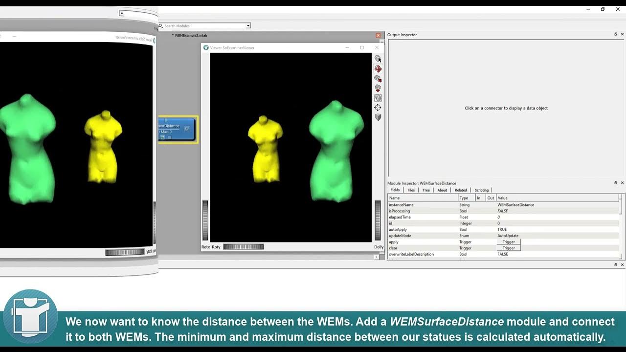MeVisLab Tutorials - Surfaces - Modify Winged Edge Meshes (WEMs) - YouTube