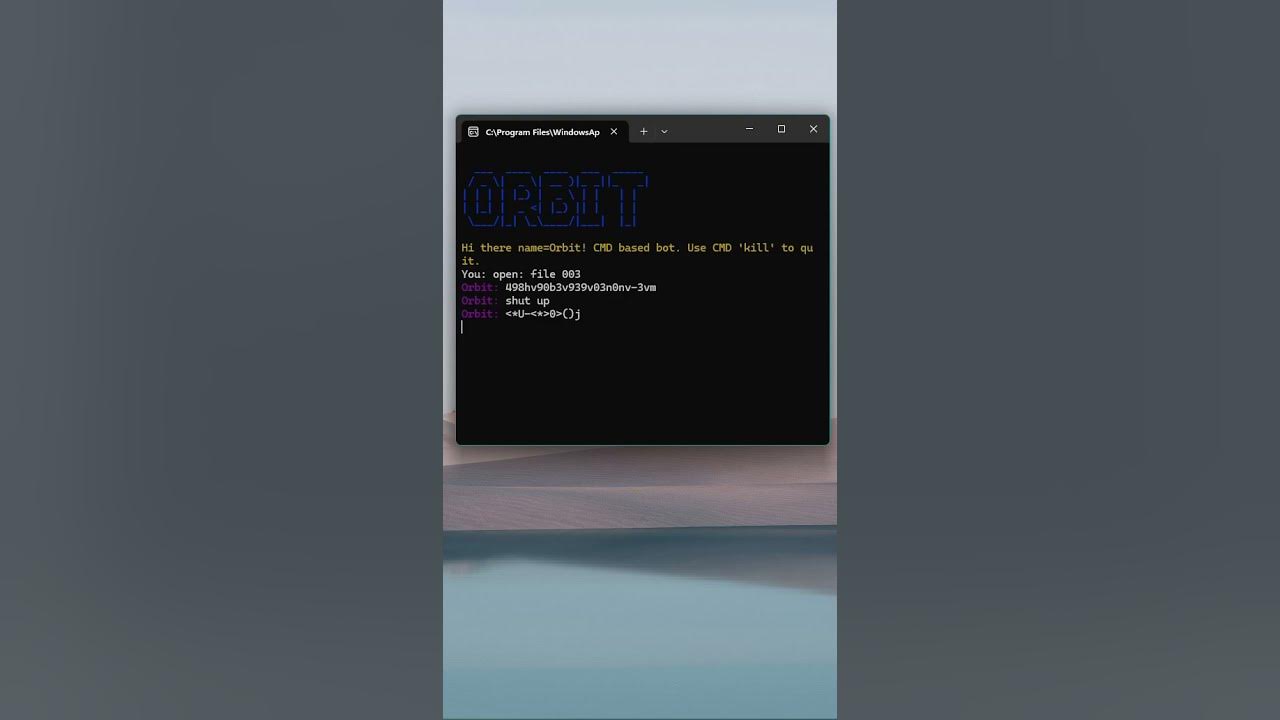 Orbit gets dizzy #OrbitBot #coding #python #skull #programming #bot #wtf - YouTube