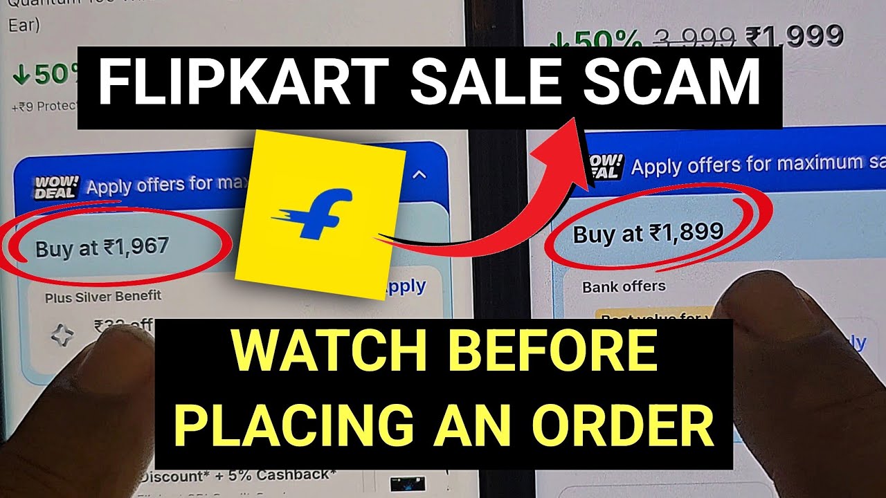 Flipkart Sale Scam Exposed/ Must watch before placing an order & be ...