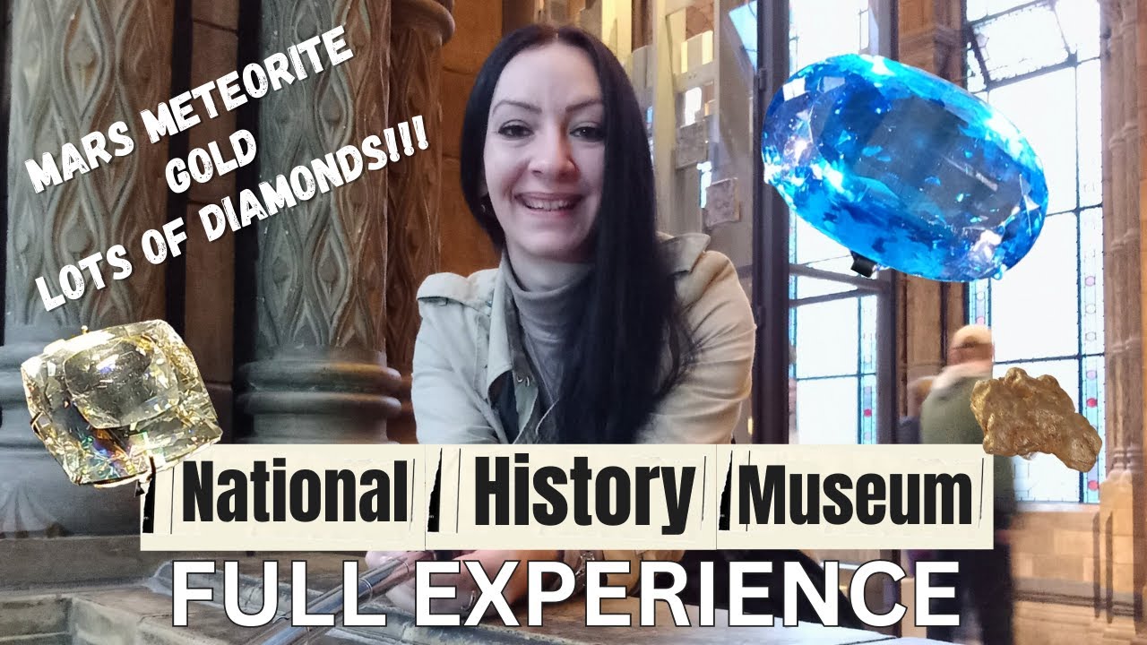 National History Museum London 🇬🇧 Biggest & Rarest Stones Collection 💎💎 ...