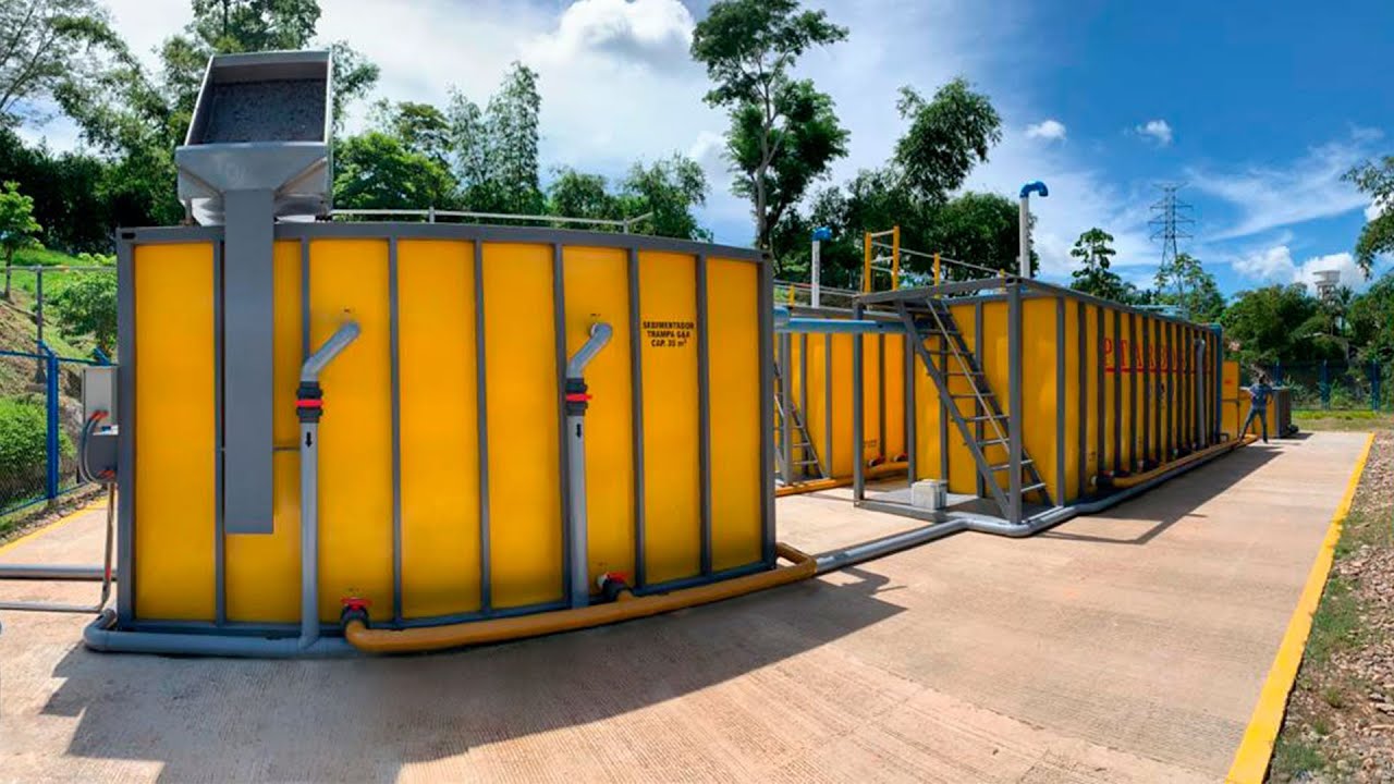 Synertech SAS: Plantas para Tratamiento de Agua - YouTube