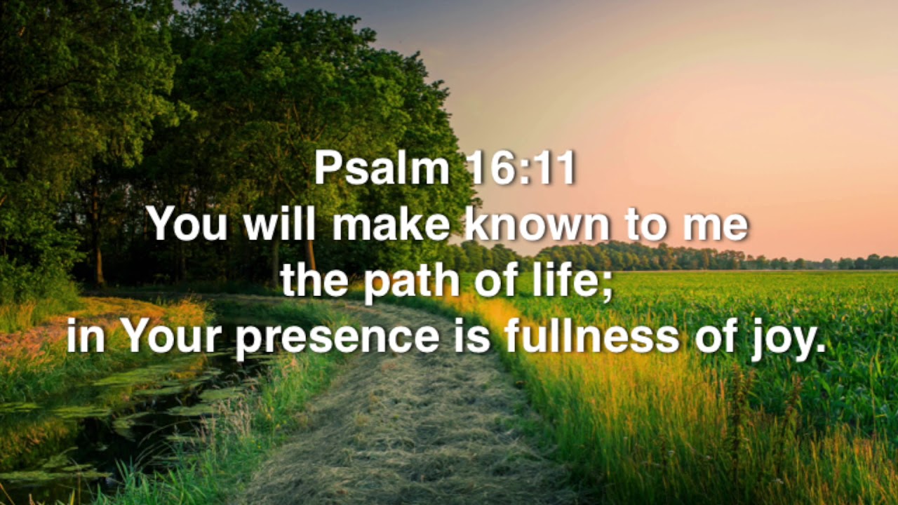 Psalm 16 11 Promise YouTube psalm-16-11-promise-youtube