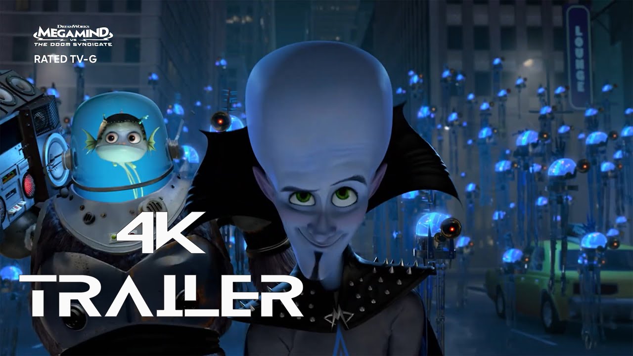 MEGAMIND VS. THE DOOM SYNDICATE | New Trailer Movie 2024 | 4K (Ultra HD ...