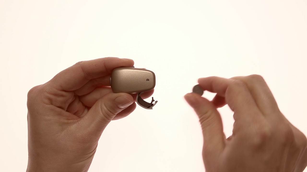 Baha® 5 Power Sound Processor - Changing battery - YouTube