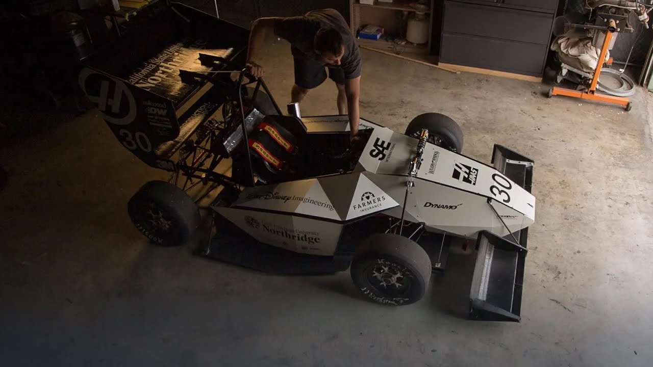 CSUN Formula SAE Race Car - YouTube