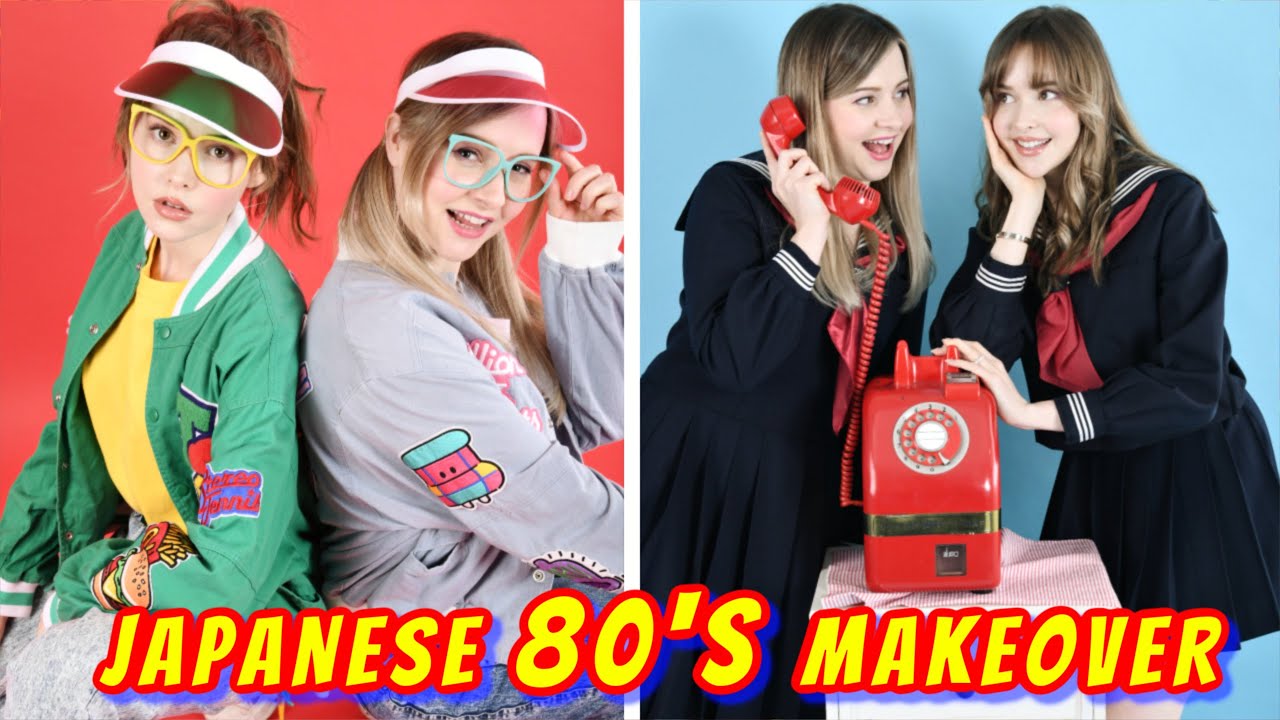 Getting A Japanese 80's Makeover in Tokyo (ft. Sharla) - YouTube