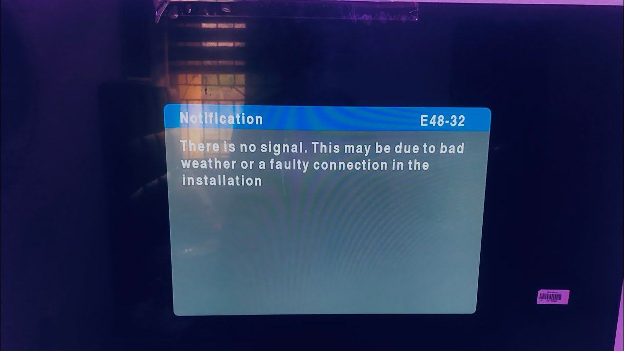 FIX DSTV E48-32 ERROR NOW! Easy steps to Restore Signal. - YouTube