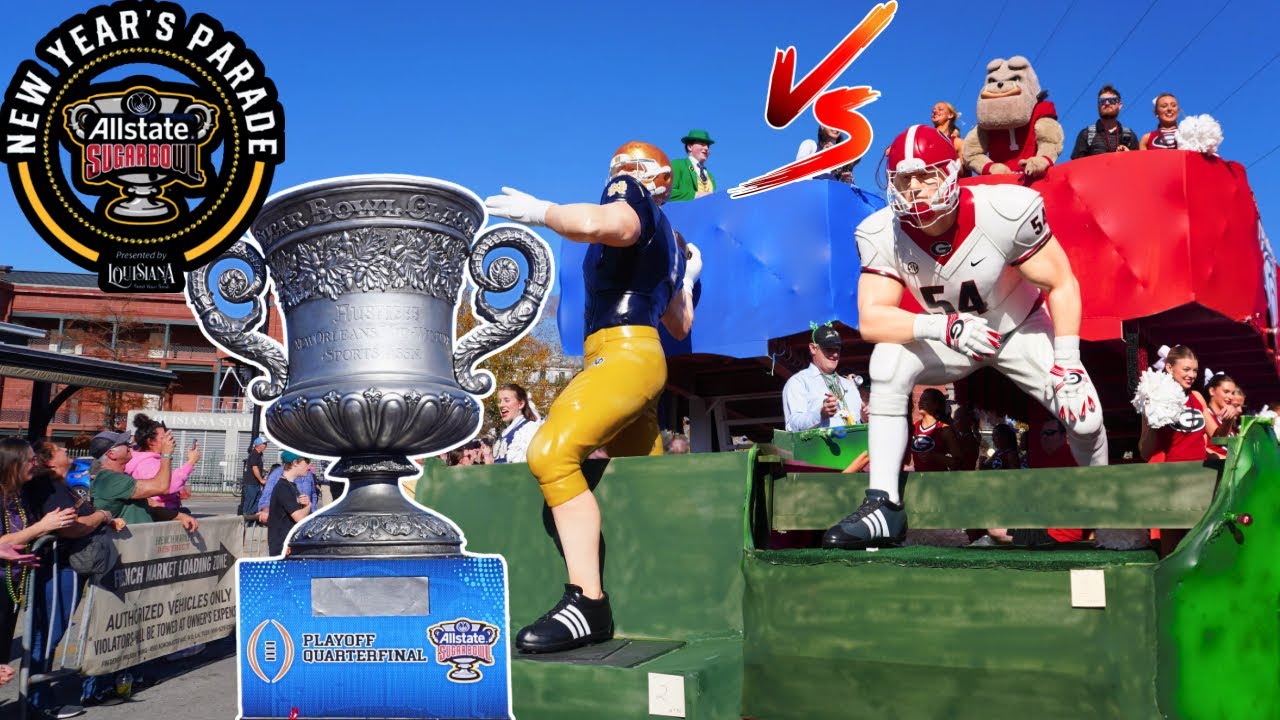 New Orleans College Football Parade🏈. Allstate Sugar Bowl 2025-ONLY in ...