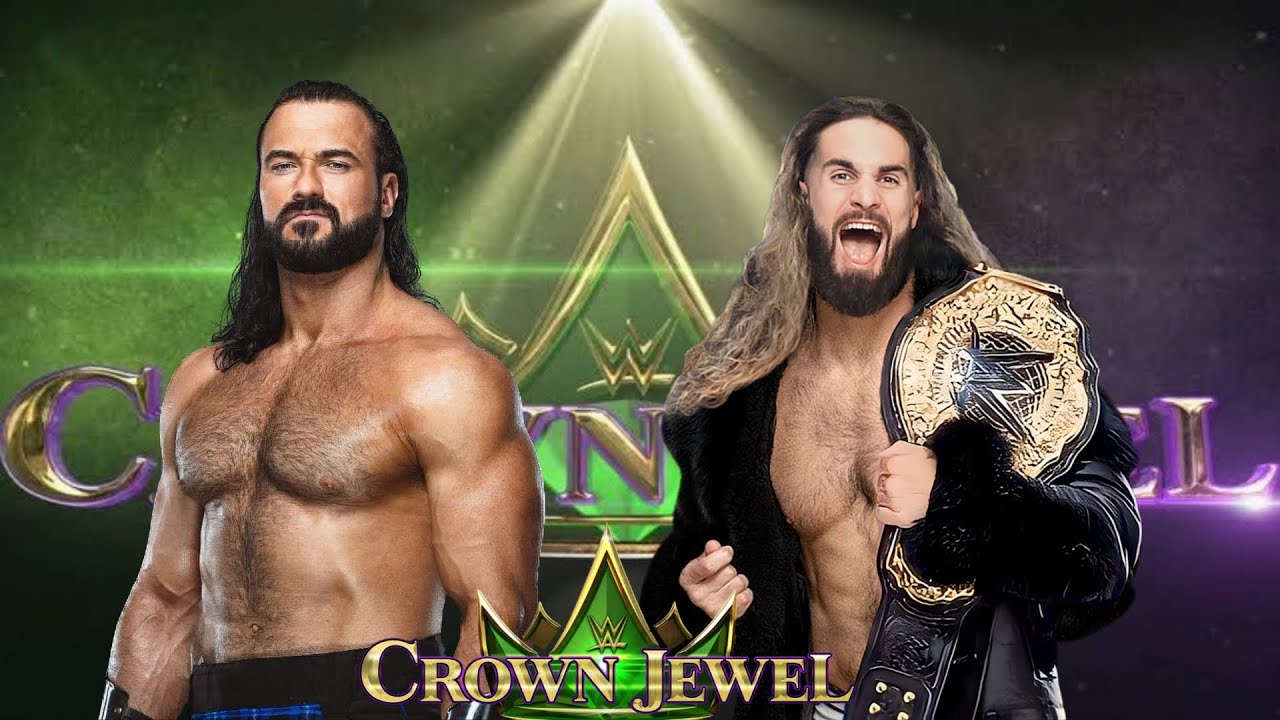 Crown Jewel 2023 - Drew Mcintyre VS Seth Rollins World Heavyweight ...