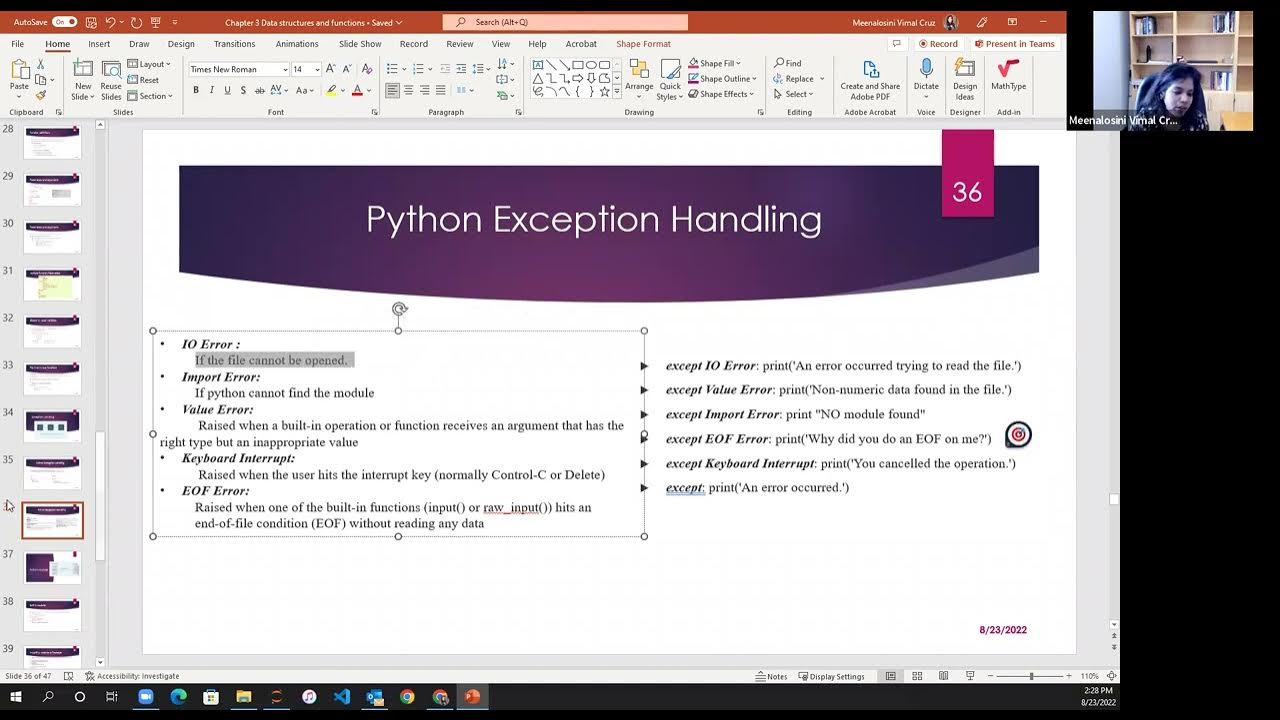 1 python review 4 - YouTube