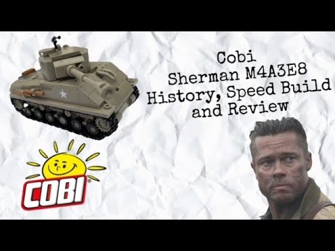 Cobi - Sherman M4A3E8 - Speed Build, History and Review - YouTube