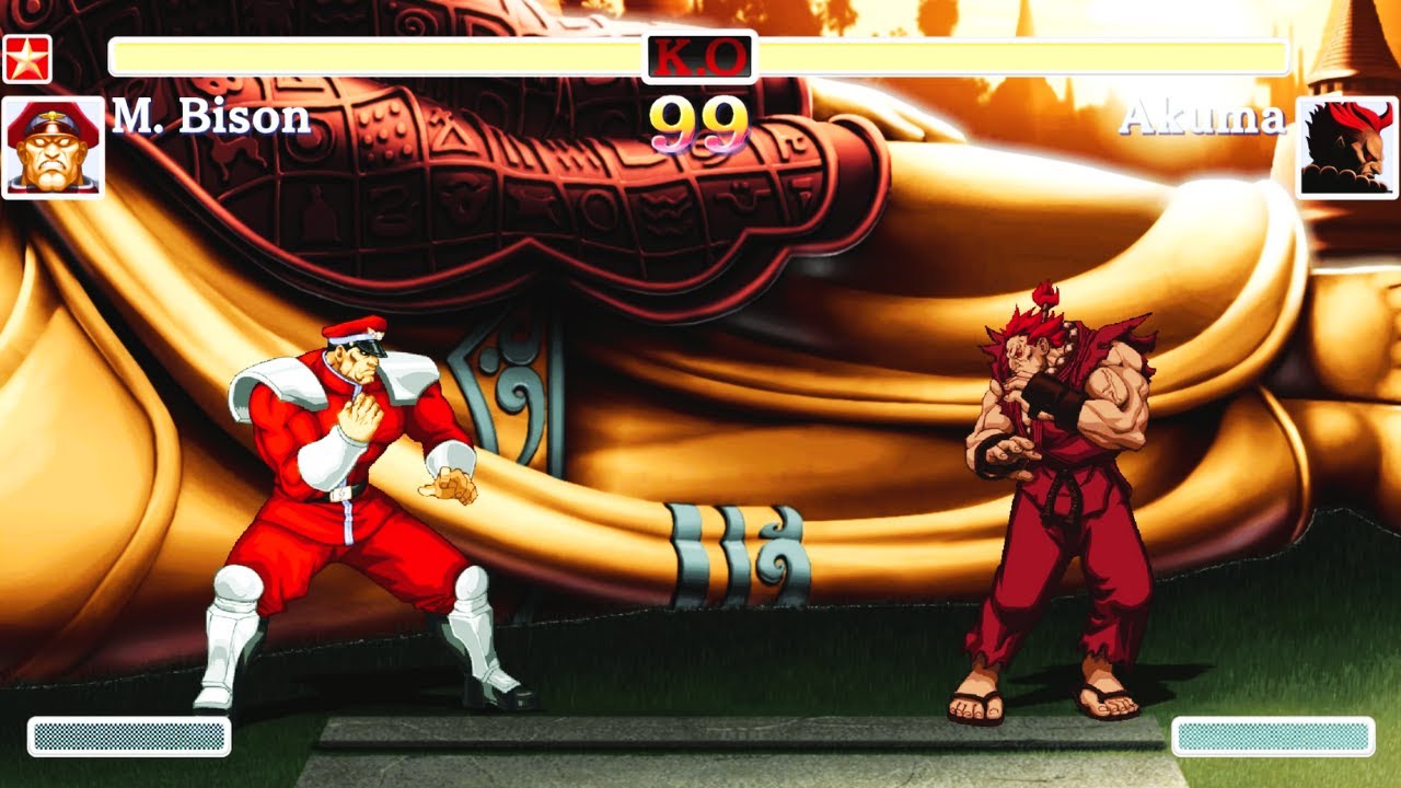 M.Bison vs Akuma (Hardest) Ultra Street Fighter 2: The Final ...